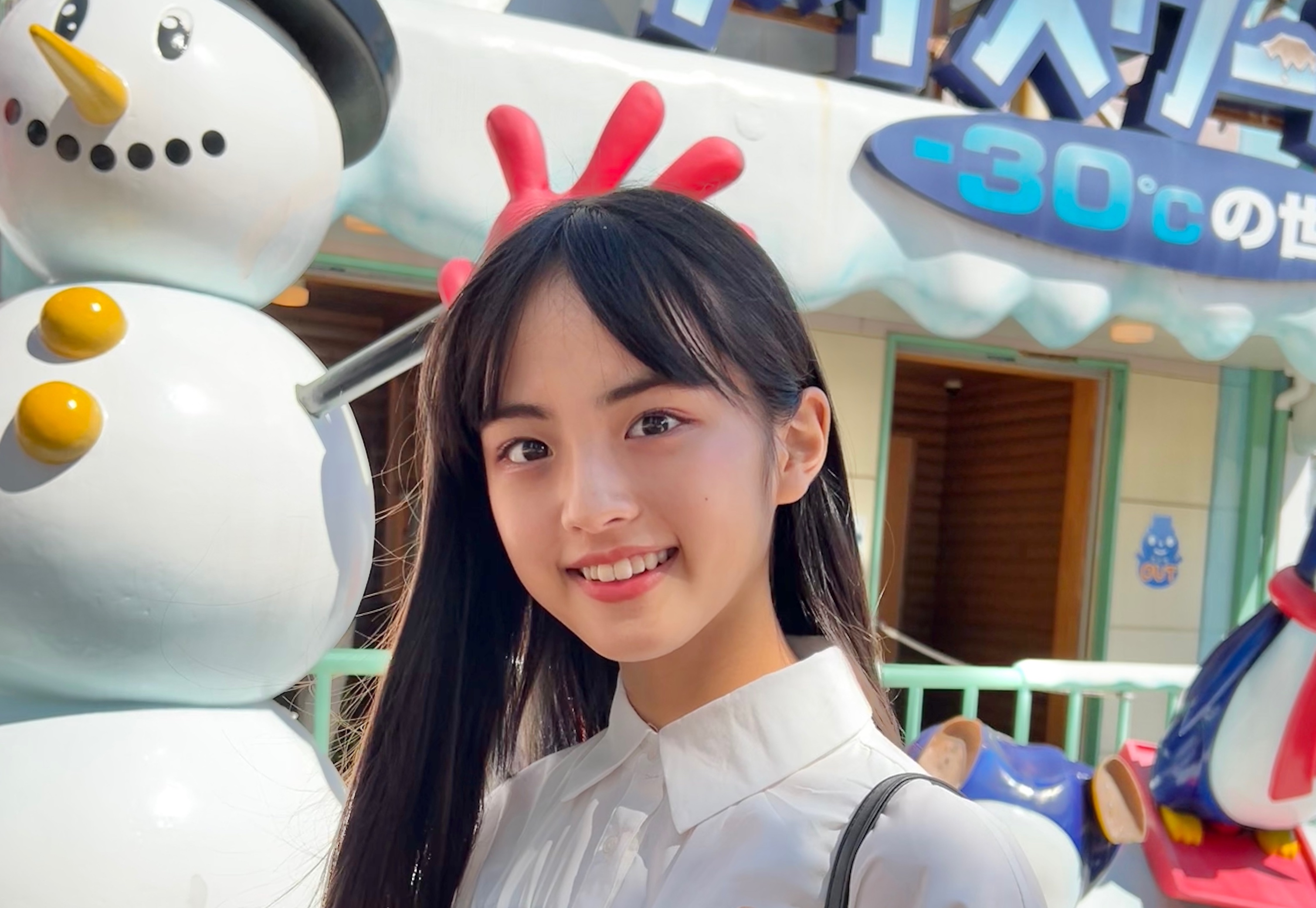 【竹下 優名☆ブログ】久々の遊園地にいったよ🎠🎡🎢 マイナス30度の世界を体験 ️⛄️ | ニコ☆プチ | 女子小学生ナンバーワンウェブマガジン